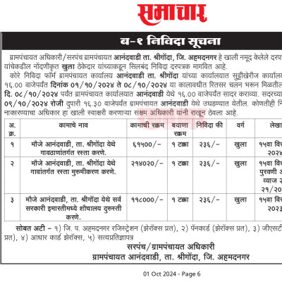 Page 6 - Samachar - Dainik Samachar