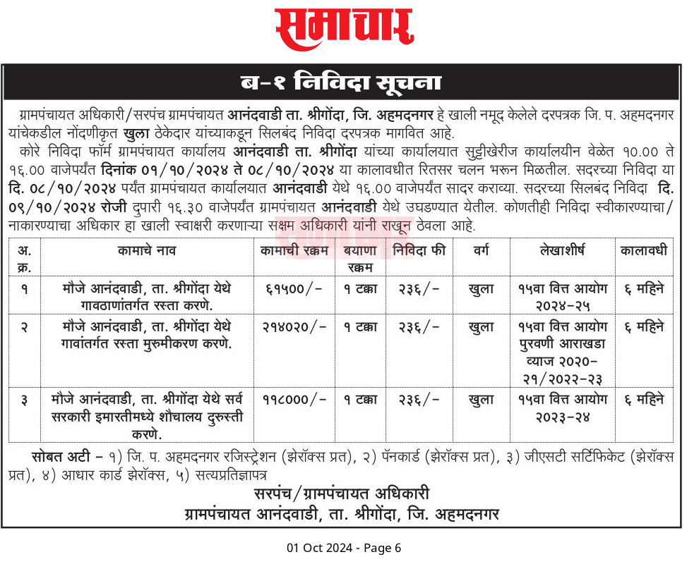 Page 6 - Samachar - Dainik Samachar